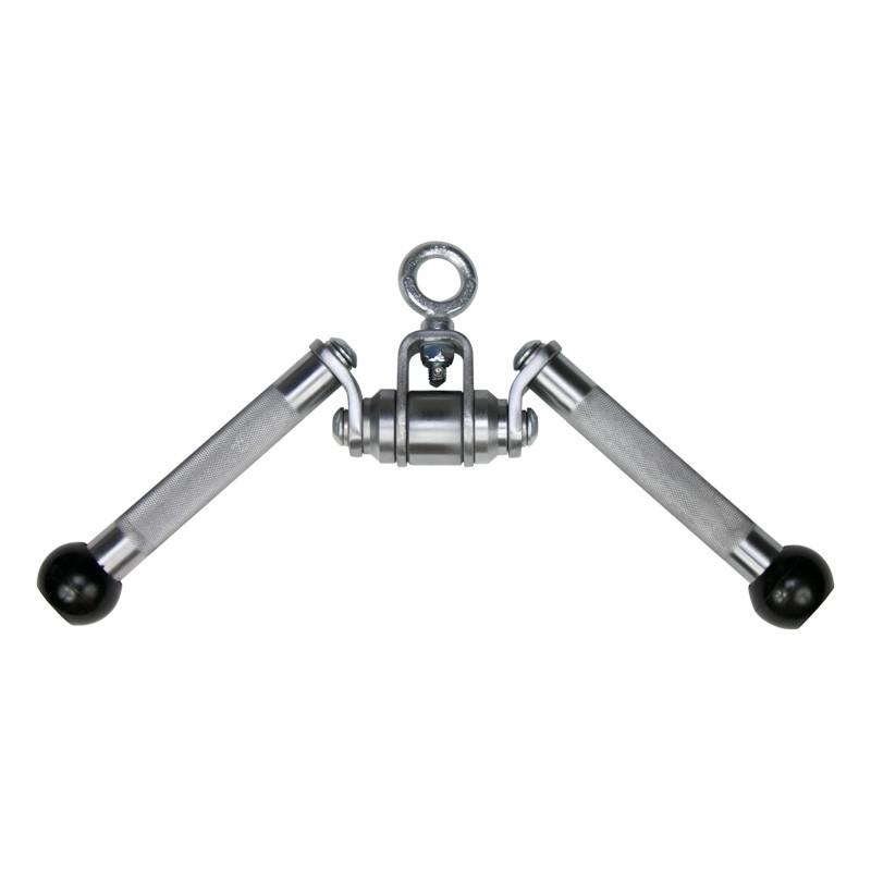American Barbell Rotating Solid Pressdown V-Bar | American Fitness