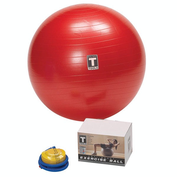 Body-Solid Exercise Ball - Red 65cm | American Fitness