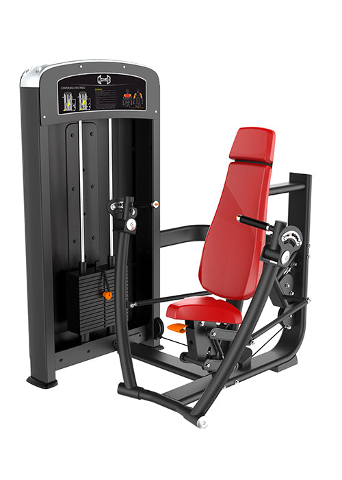 Muscle D Elite Seated Chest Press Machine | American Fitness