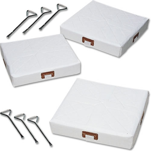 Heavy Duty Vinyl Bases - Junior 14" | American Fitness